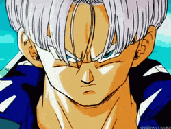 Trunks Dragon Ball Fix Hair Angry GIF | GIFDB.com