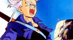 Trunks Dad Talk Trunks Jr Dragon Ball GIF | GIFDB.com