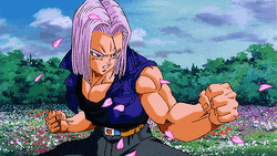 Trunks Dad Talk Trunks Jr Dragon Ball GIF | GIFDB.com