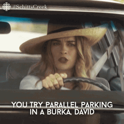 Try Parallel Parking Annie Murphy GIF | GIFDB.com