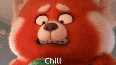 Red Panda Mei Chill Turning Red GIF | GIFDB.com