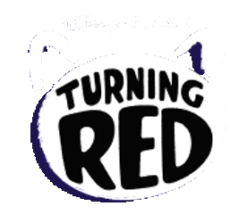 Turning Red Logo Sticker GIF | GIFDB.com