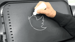 Twitter Bird Pancake GIF | GIFDB.com