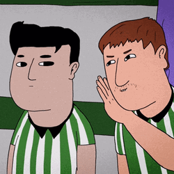 Two Referees Whisper GIF | GIFDB.com