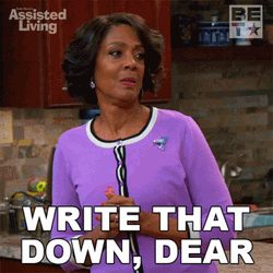 Tyler Perry's Write That Down Dear GIF | GIFDB.com