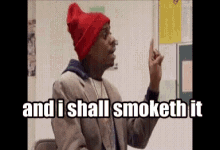 Tyrone Biggums Chappelle's Show I Shall Smoketh It GIF | GIFDB.com