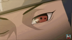Uchiha Shisui Mangekyou Sharingan Eyes Transition GIF | GIFDB.com