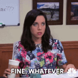 Ugh Fine Whatever Aubrey Plaza GIF | GIFDB.com