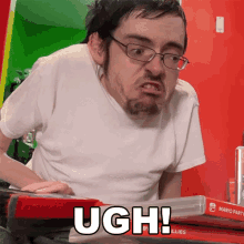 Ugh Ricky Berwick Disgusted Reaction GIF | GIFDB.com