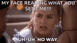 Uh Uh No Way Cher Horowitz GIF | GIFDB.com