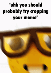Uhh Nerd Emoji Cropping Meme GIF | GIFDB.com