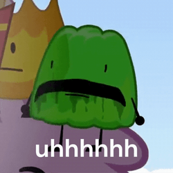Uhh Scared Green Gelatin GIF | GIFDB.com
