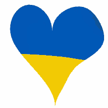 Ukraine Flag In A Heart GIF | GIFDB.com