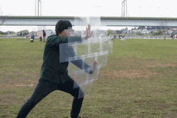 Ultimate Frisbee Shield Defense GIF | GIFDB.com