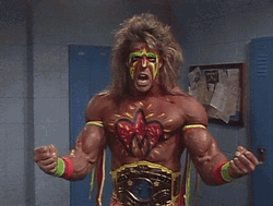 Ultimate Warrior Poses GIF | GIFDB.com