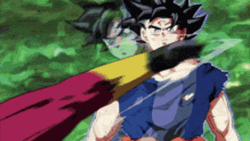Ultra Instinct Goku Super Fast Move GIF | GIFDB.com