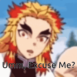 Umm Excuse Me Anime GIF | GIFDB.com