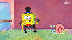 Unbothered Garry And Formal Spongebob Dancing GIF | GIFDB.com