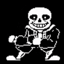 Undertale Character Sans Dancing GIF | GIFDB.com