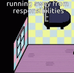 Undertale Jumping Out Window Meme GIF | GIFDB.com