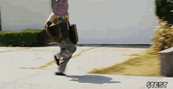 Urban Meyer Running Scared Animated GIF | GIFDB.com