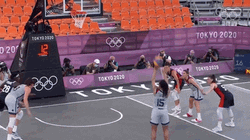 Usa Basketball Women's 3x3 Team GIF | GIFDB.com