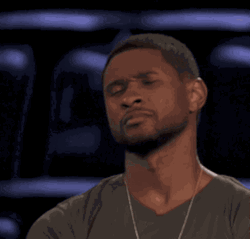 Usher Confused Reluctant Nod Meme GIF | GIFDB.com
