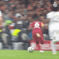 Valverde Falls And Gets Up GIF | GIFDB.com