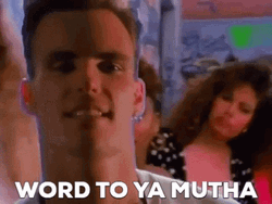 Vanilla Ice Word To Ya Mutha GIF | GIFDB.com