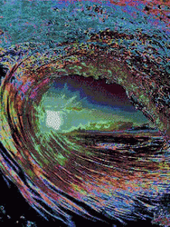 Vaporwave High Waves GIF | GIFDB.com