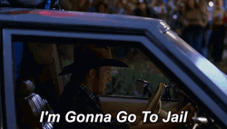 Varsity Blues Man Driving Police Car GIF | GIFDB.com