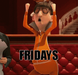 Vector Oh Yeah Fridays Dance GIF | GIFDB.com