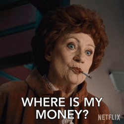 Vera Perschauer Where's My Money GIF | GIFDB.com