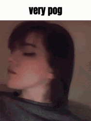 Very Pog Girl Eating Reaction GIF | GIFDB.com