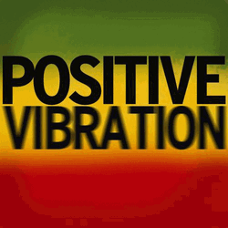 Vibrate Positive Vibes Animated Text GIF | GIFDB.com