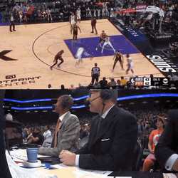 Victor Wembanyama Dunks And Commentators Reaction GIF | GIFDB.com