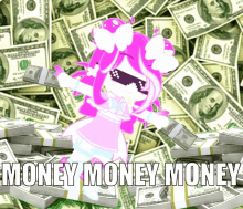 Video Game Gacha Life Money Money Money GIF | GIFDB.com
