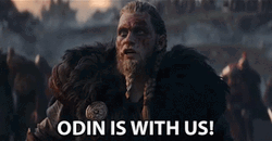 Odin Viking Is With Us GIF | GIFDB.com