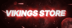 Vikings Store Red Logo GIF | GIFDB.com