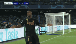 Vini Jr Goal Recation GIF | GIFDB.com