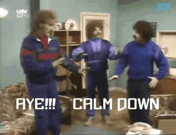 Vintage Film Clip Calm Down GIF | GIFDB.com