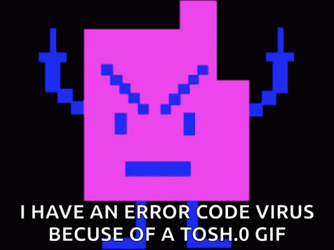 Virus Error Code Color Changing GIF | GIFDB.com