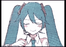 Vocaloid Hatsune Miku Flipnote GIF | GIFDB.com