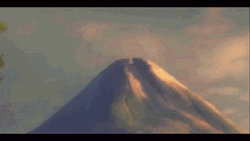 Volcano Eruption Animation Reenactment GIF | GIFDB.com