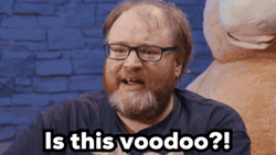 Voodoo Magic Simons Peculiar Portions Podcast GIF | GIFDB.com