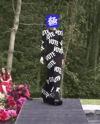 Vote Dress Runway Walk GIF | GIFDB.com