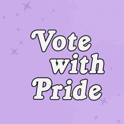 Vote With Pride Rainbow GIF | GIFDB.com