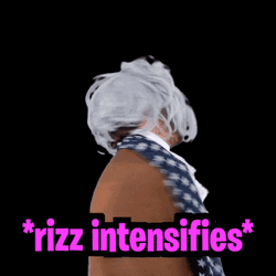 W Rizz Intensifies Cocky Benjamin GIF | GIFDB.com