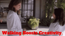 Walking Boosts Creativity GIF | GIFDB.com
