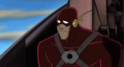 Wally West Justice League Surprised GIF | GIFDB.com